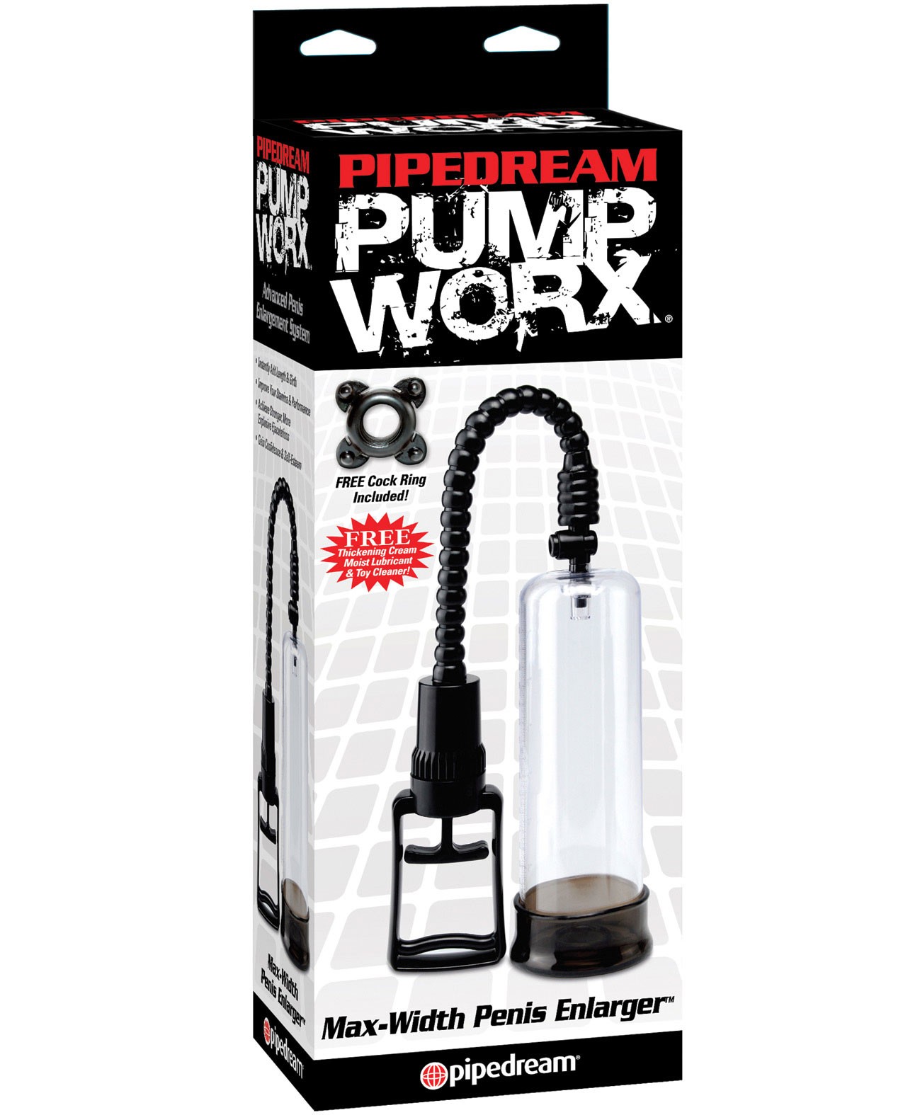 Pump Worx Max Width Penis Enlarger By Pipedream Products Cupids Lingerie